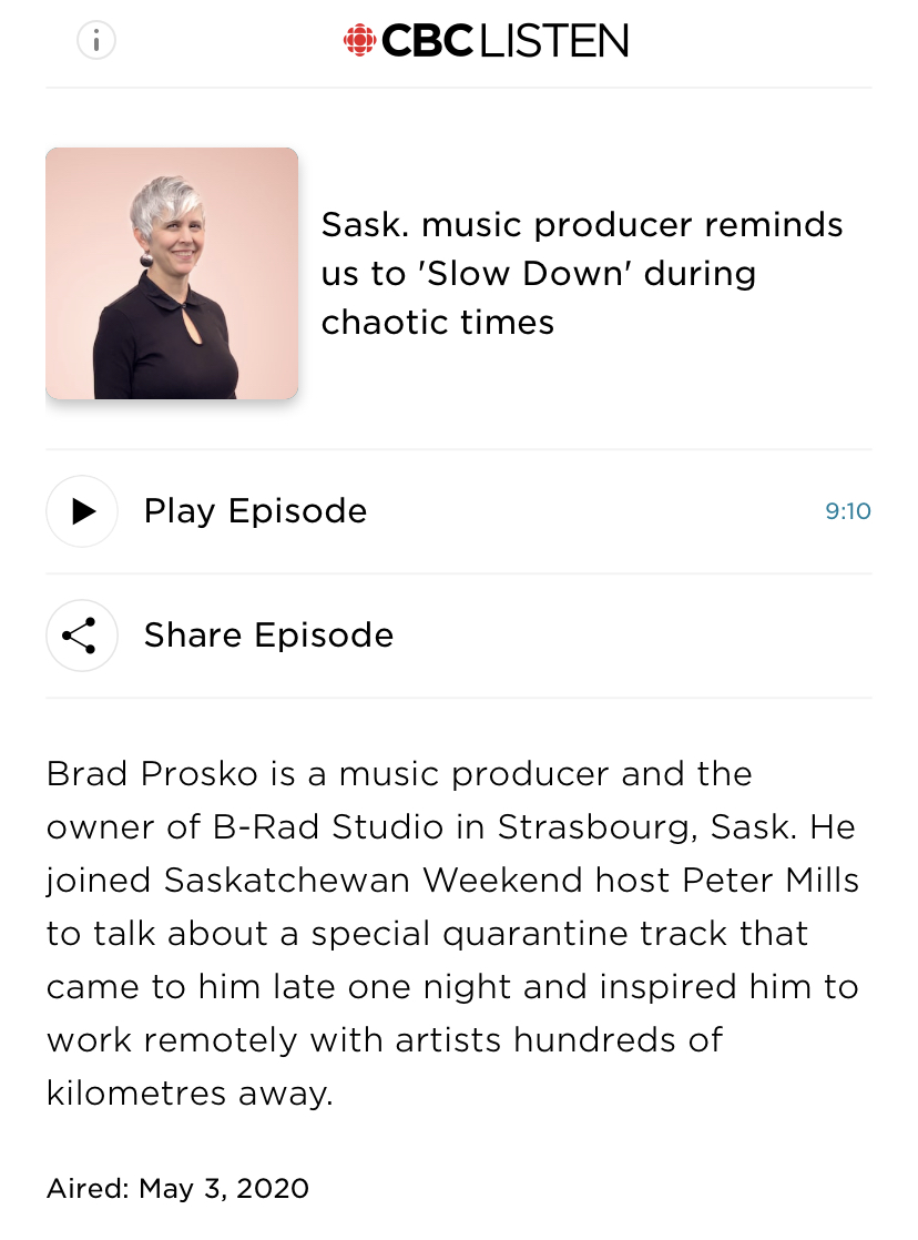 CBC Interview w/Peter Mills | bradprosko